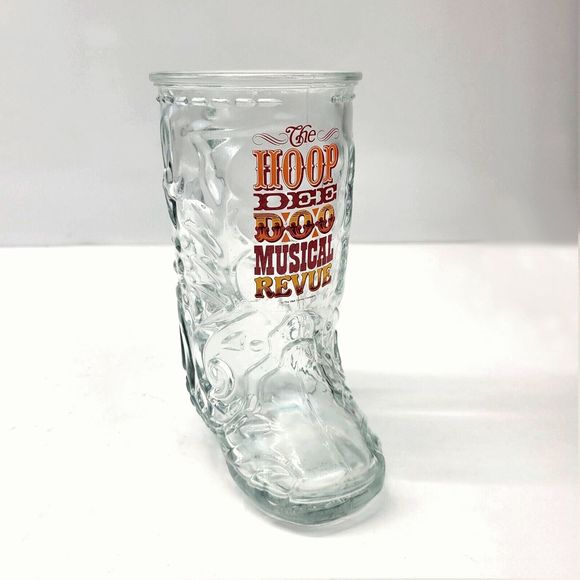 Disney | Dining | Disney Hoop Dee Doo Musical Revue Boot Glass Mug Fort ...